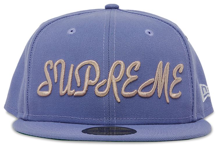 Buy Supreme Script New Era 'Lavender' - SS23H35 LAVENDER | GOAT