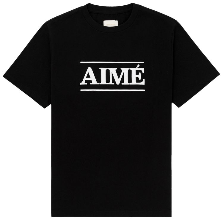 Buy Aimé Leon Dore Logo Tee 'Jet Black' - SS23CT014 JET | GOAT