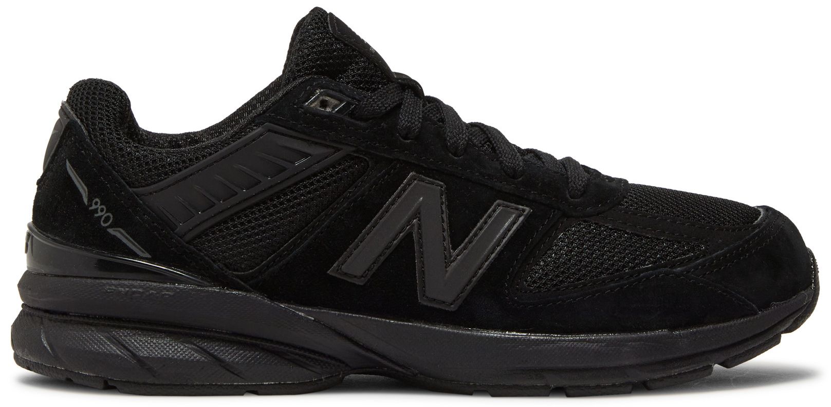 Buy New Balance 990v5 Big Kid 'Triple Black' - GC990NR5 | GOAT