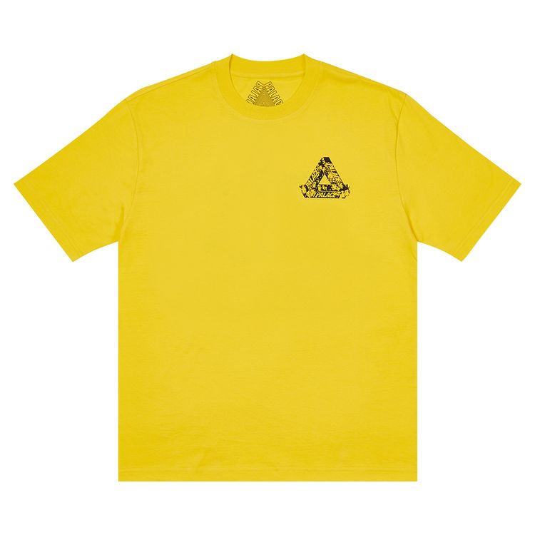 Buy Palace Tri-Heads T-Shirt 'Yellow' - P21TS154 | GOAT