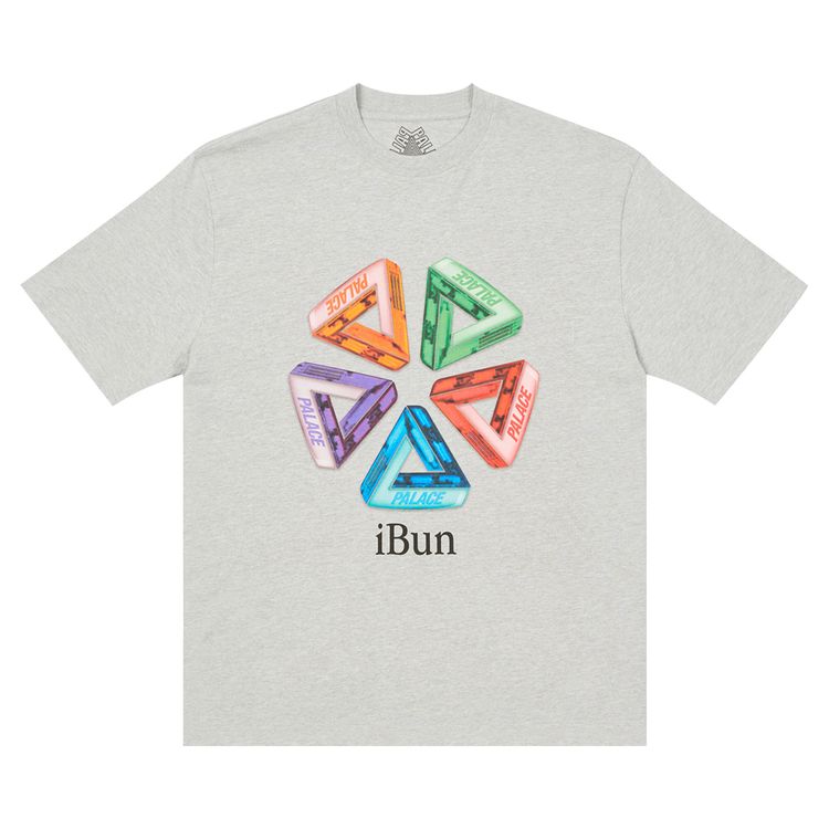 Buy Palace Ich Bun T-Shirt 'Grey Marl' - P21TS012 | GOAT