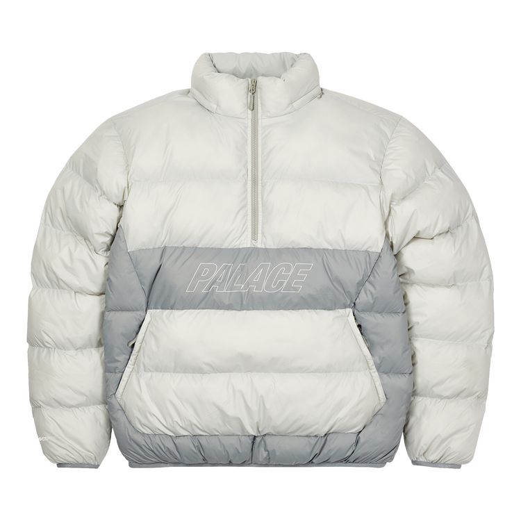Buy Palace PAL-TEX Half Zip Puffa 'Grey' - P21JK025 | GOAT