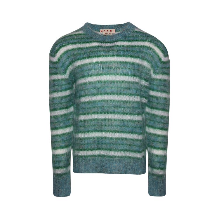 Buy Marni Mohair Sweater 'Turquoise' - GCMG0161Q0 UFU107 RGB38 | GOAT