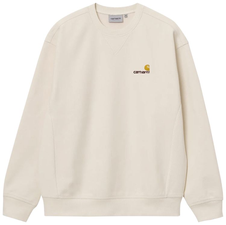 Buy Carhartt Wip American Script Sweatshirt Natural I025475 Natu Goat