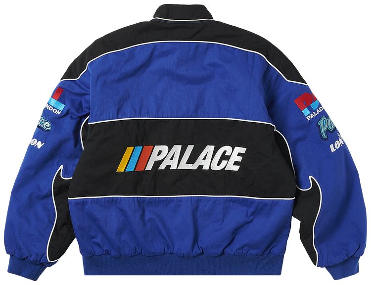 Buy Palace Fast Cotton Jacket 'Blue' - P24JK029 | GOAT