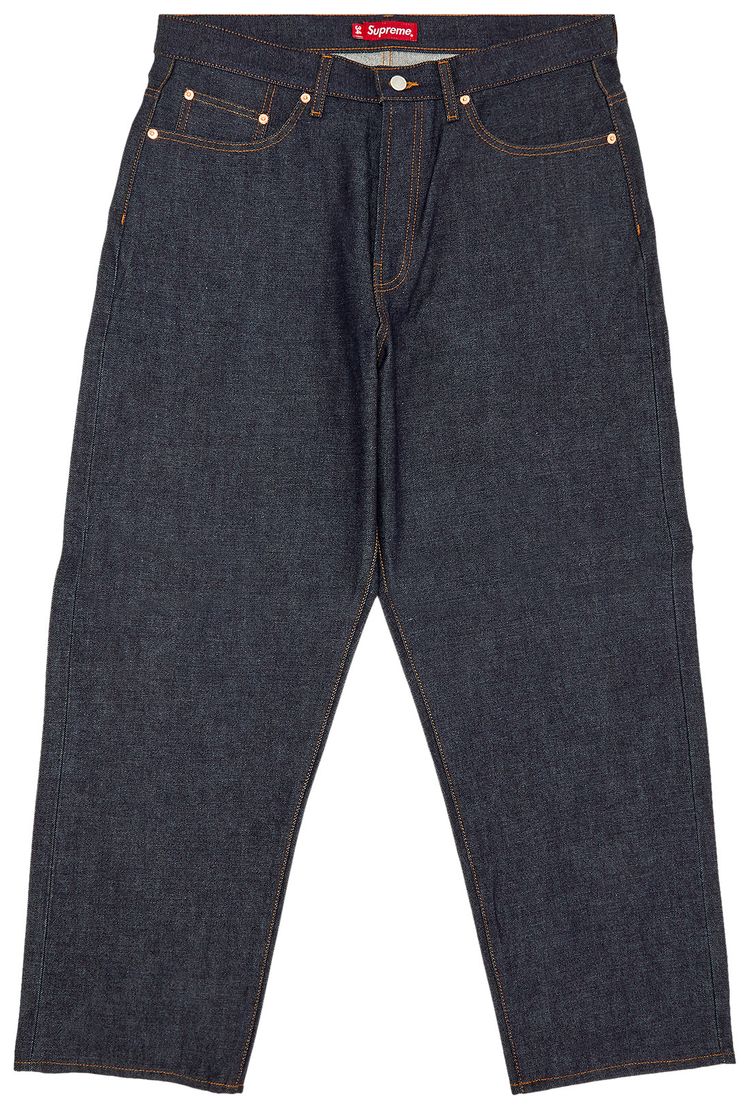 Buy Supreme Rigid Baggy Jean 'Rigid Indigo' - SS23P84 RIGID INDIGO | GOAT