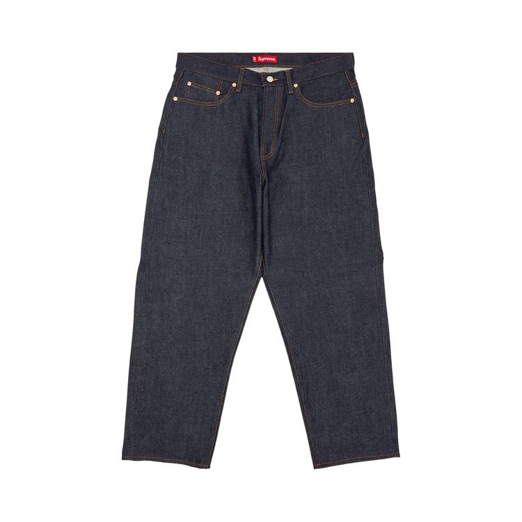 Buy Supreme Rigid Baggy Jean 'Rigid Indigo' - SS23P84 RIGID INDIGO | GOAT