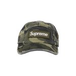 Buy Supreme Military Camp Cap 'Olive Camo' - SS23H77 OLIVE CAMO | GOAT