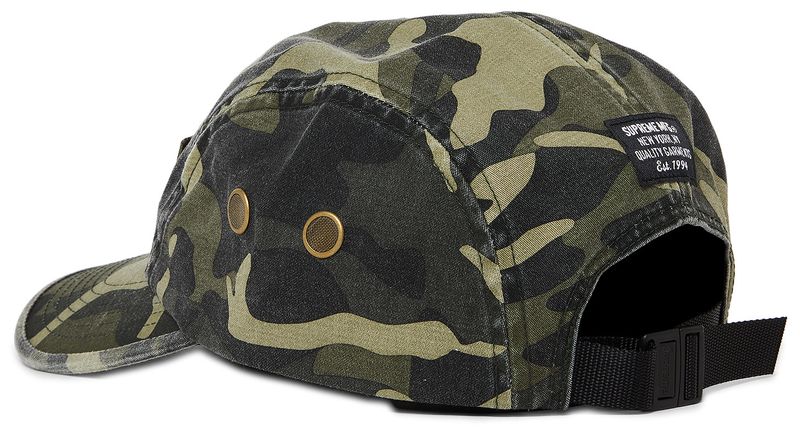 Buy Supreme Military Camp Cap 'Olive Camo' - SS23H77 OLIVE CAMO | GOAT