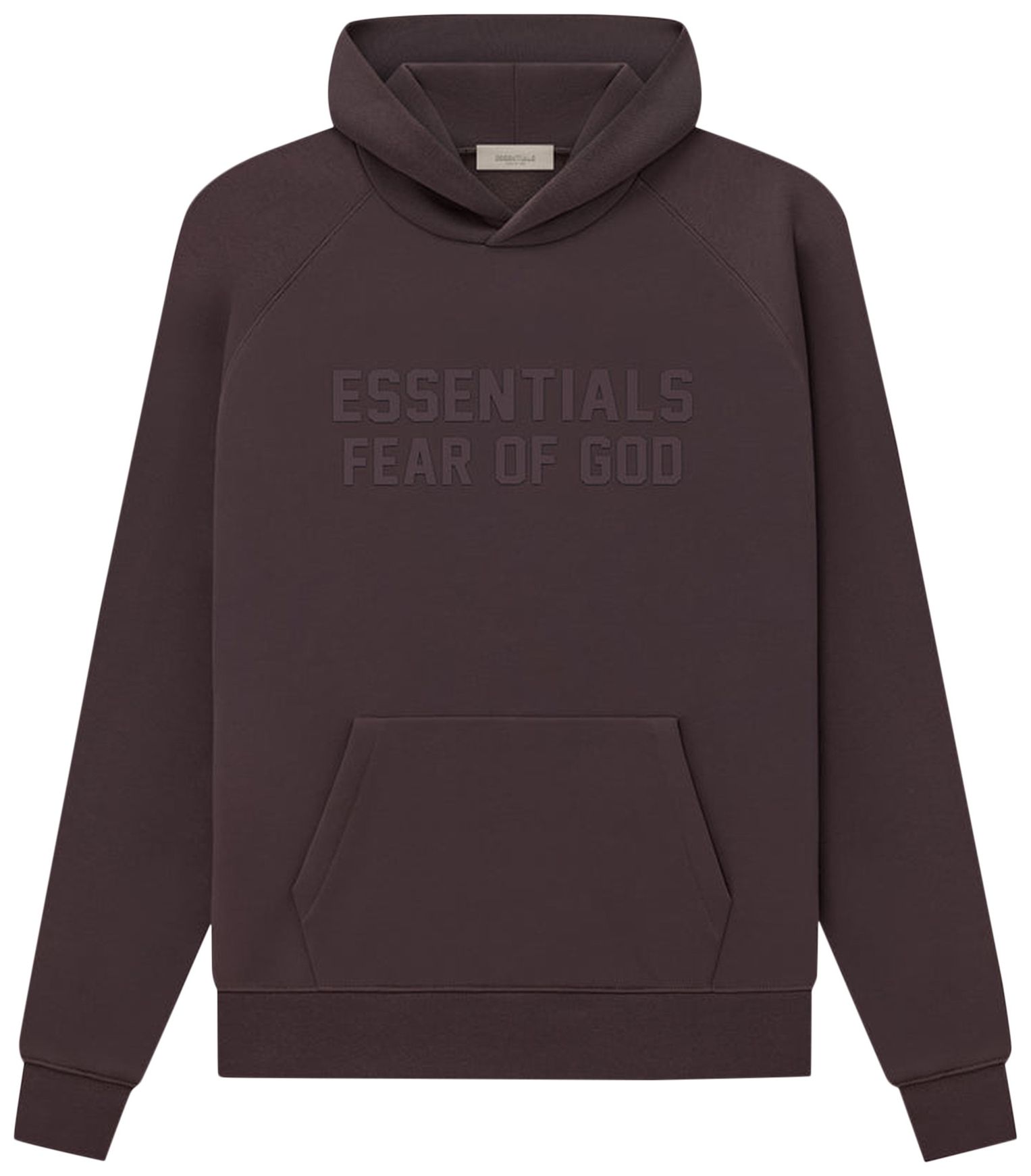 Buy Fear of God Essentials Hoodie 'Plum' - 192BT222055F | GOAT UK
