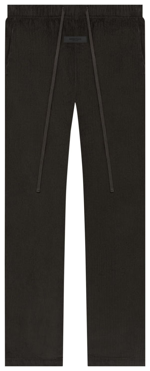 Buy Fear of God Essentials Relaxed Corduroy Pants 'Off Black ...