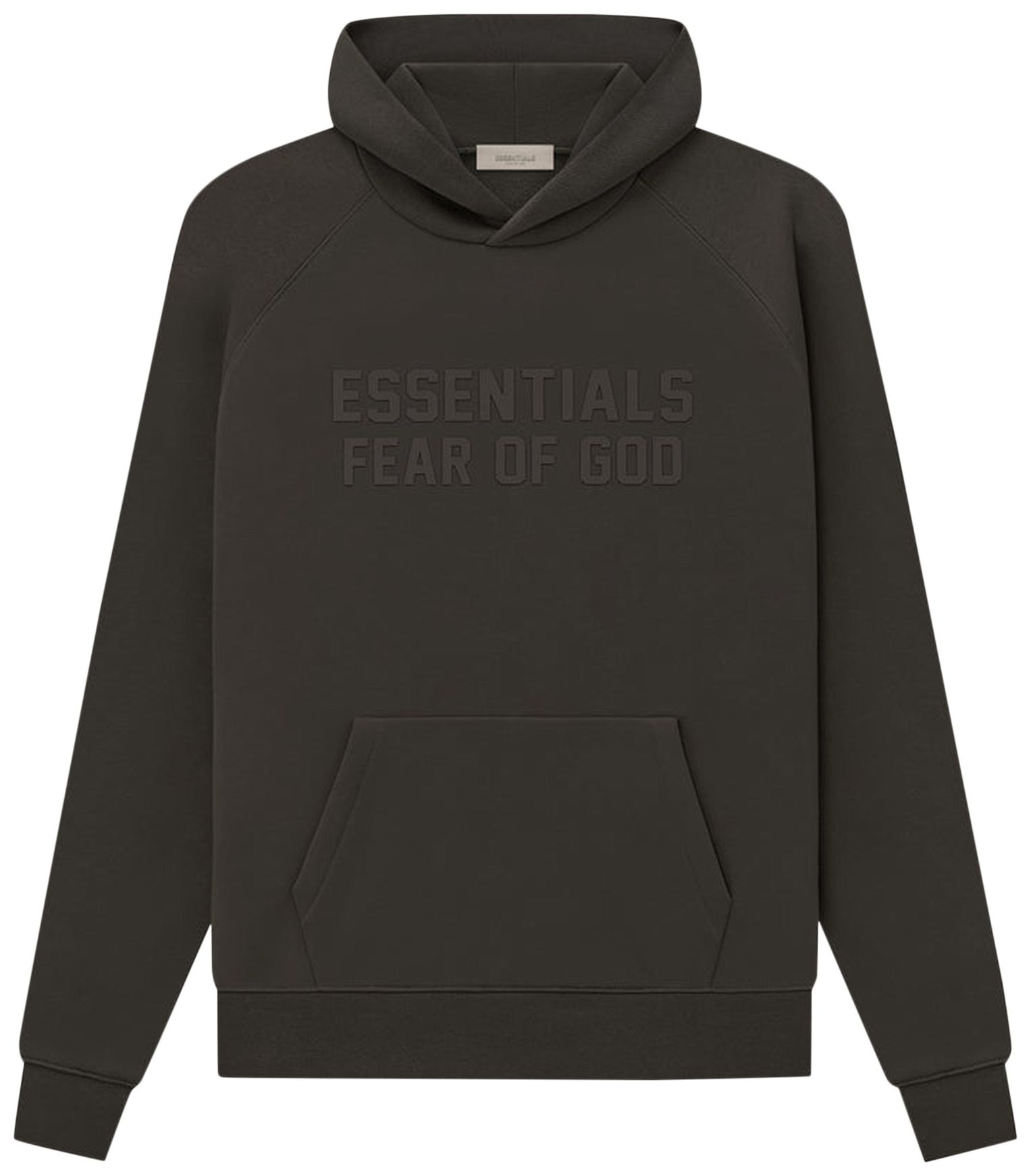 Buy Fear of God Essentials Hoodie 'Off Black' - 192BT222050F | GOAT