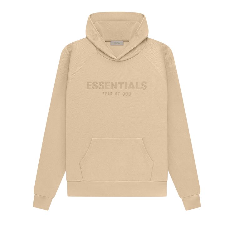 Buy Fear of God Essentials Waffle Raglan Hoodie 'Sand' - 192BT224024F ...