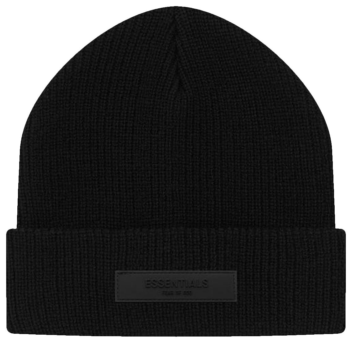 Buy Fear of God Essentials Beanie 'Black' - 642BT224017F | GOAT
