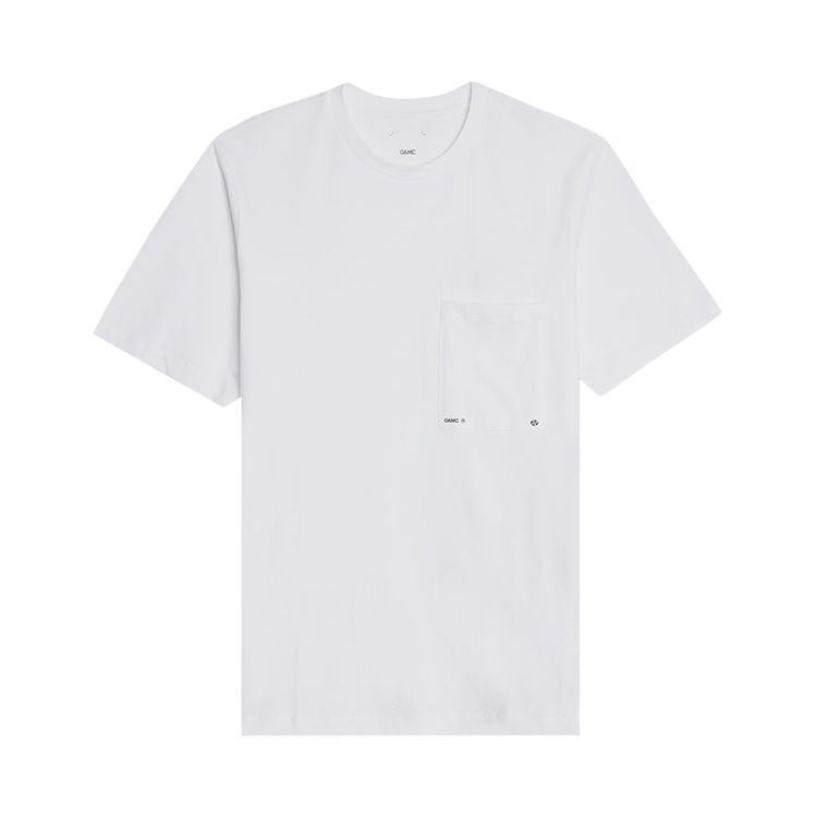 Buy OAMC Logo Pocket T-Shirt 'Black' - OAMS709867 100 | GOAT