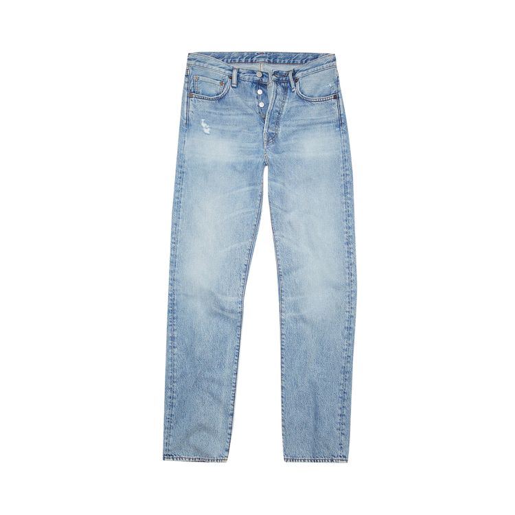 Buy Acne Studios Regular Fit Jeans 'Light Blue' - B00295 GOAT LIGH | GOAT