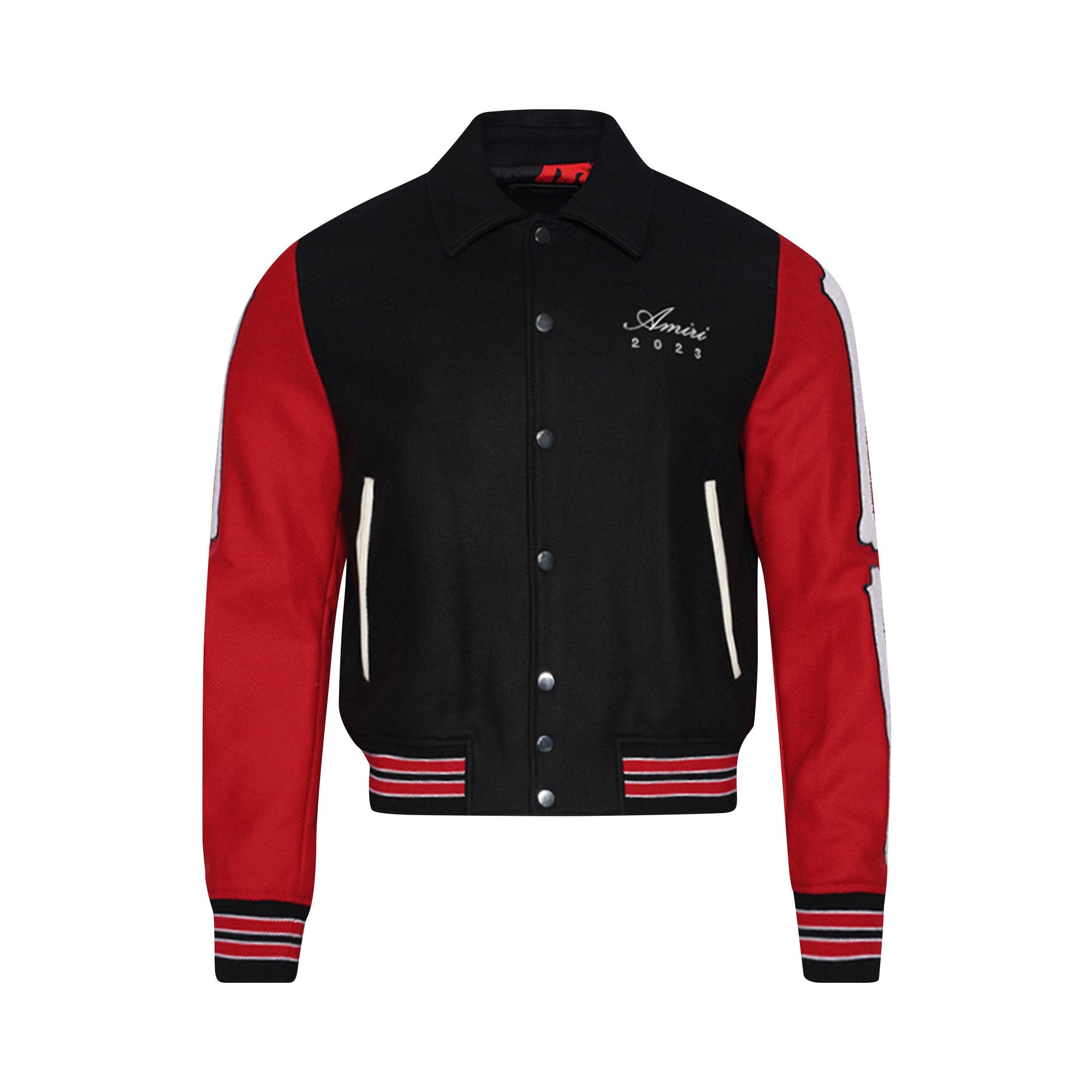 Buy Amiri Lunar New Year Bones Jacket 'Black/Red Buy Amiri Lunar New Year Bones Jacket 'Black/Red