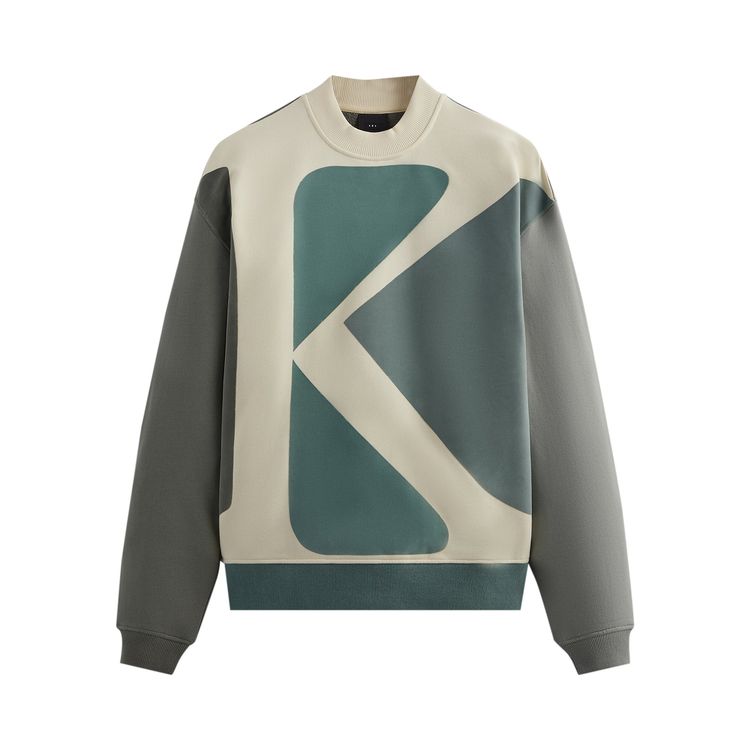 Buy Kith 101 Initial K Mock Neck Sweatshirt 'Realm' - KHM030855 337 | GOAT