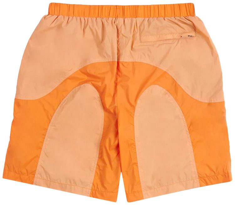 Buy Pleasures Scholar Sport Shorts 'Orange' - P23SP048 ORAN | GOAT