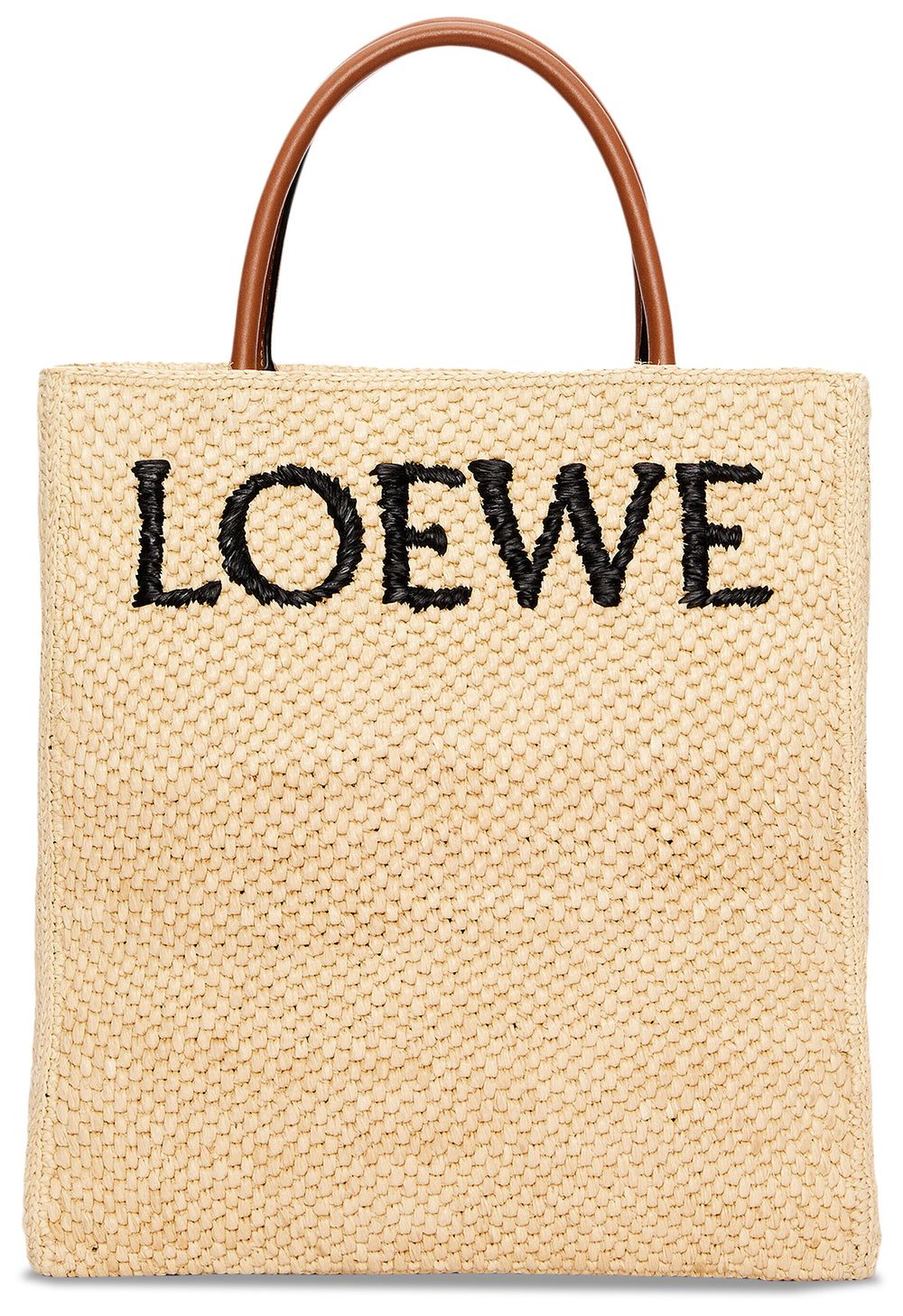Buy Loewe Standard A4 Tote bag 'Natural/Black' - A563R18X02 2165 | GOAT
