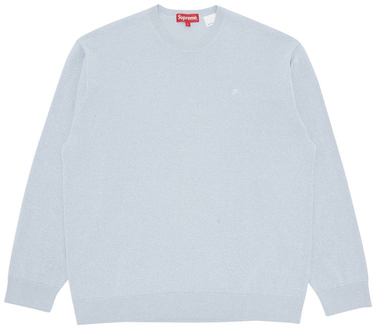 Buy Supreme Metallic Long-Sleeve Top 'Light Slate' - SS23KN24 LIGHT ...