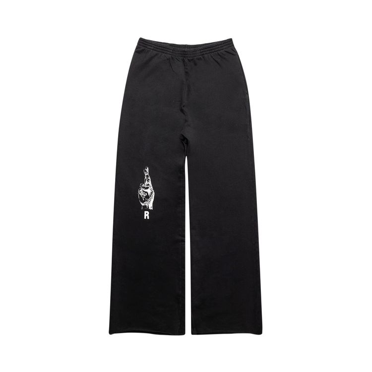 Buy Raf Simons Hand Sign Joggers 'Black' - 231 M362 19004 0099 | GOAT