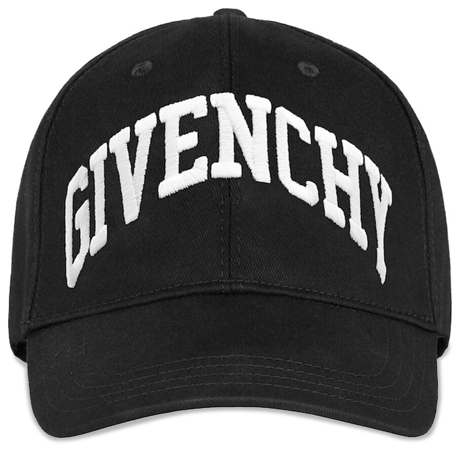 Buy Givenchy Curved Cap With Embroidered Logo 'Black' - BPZ022P0PU 001 ...