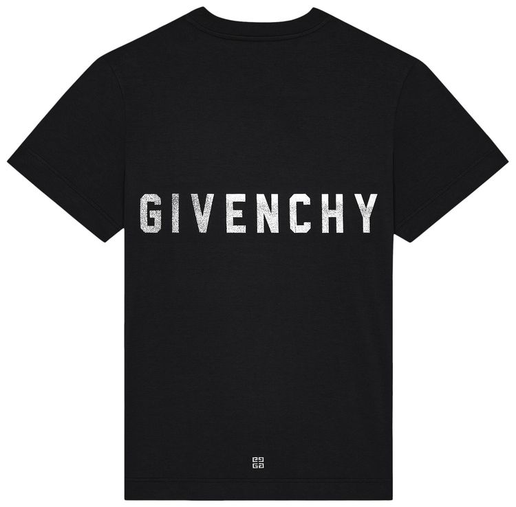 Buy Givenchy Logo Tee 'Black' - BM716R3YBP 001 | GOAT