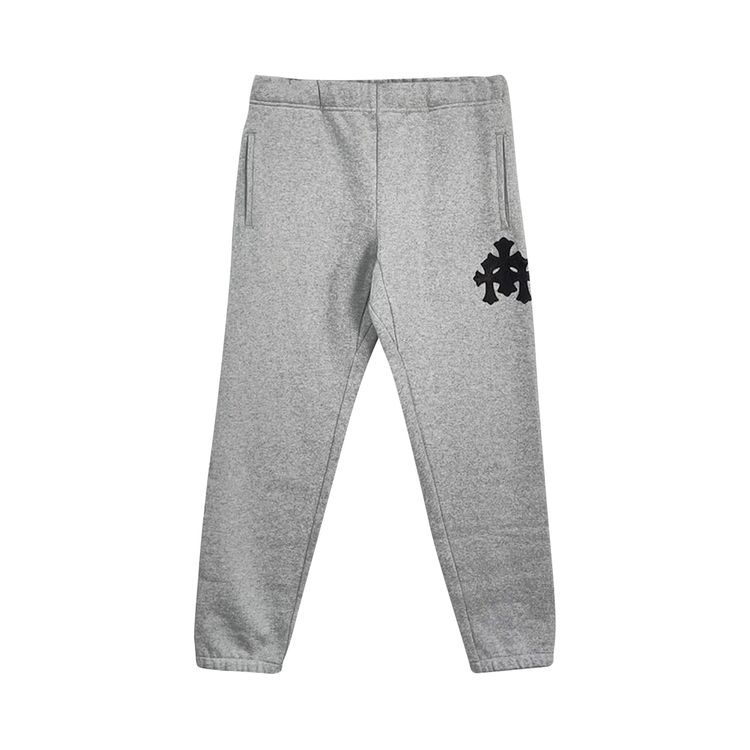 Buy Chrome Hearts Triple Cross Sweatpants 'Grey' - 1383 1FW220204TCS ...