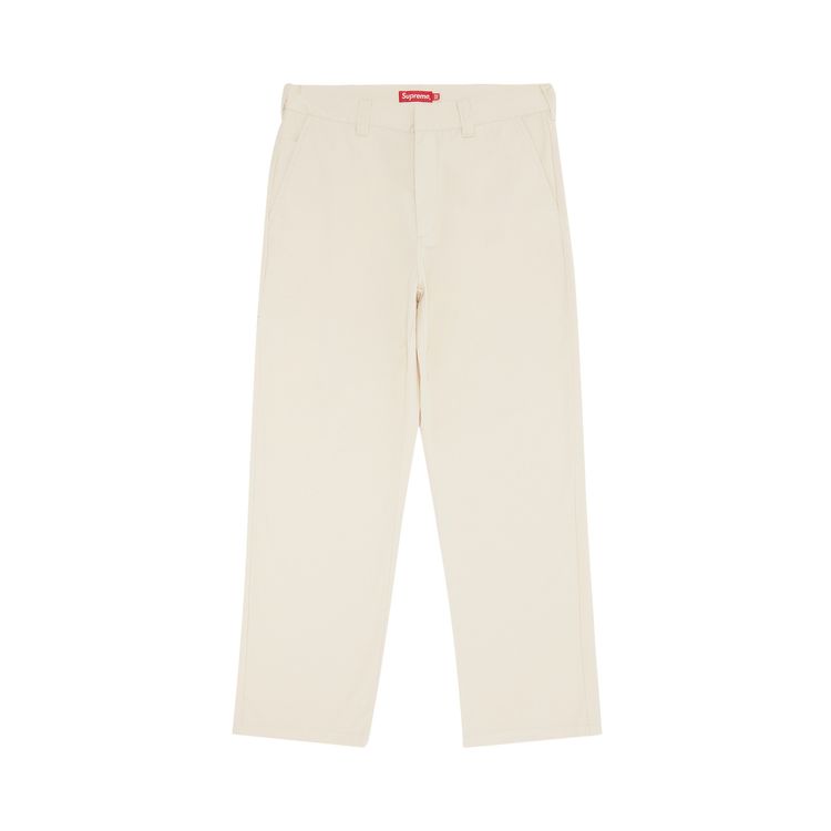 Buy Supreme Work Pant 'Natural' - SS23P17 NATURAL | GOAT