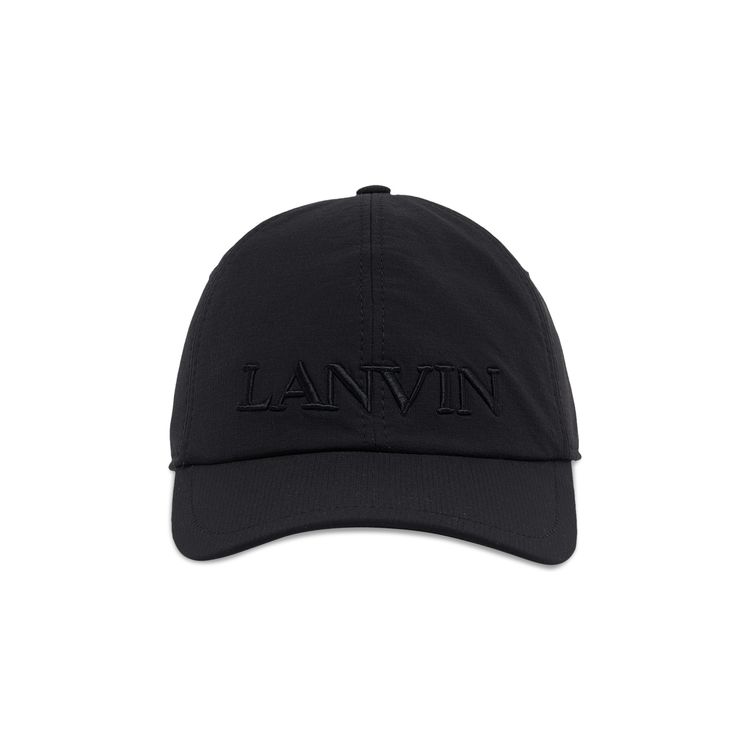Buy Lanvin Ripstop Baseball Cap 'Black' - AM HATQOO RIST P23 10 | GOAT
