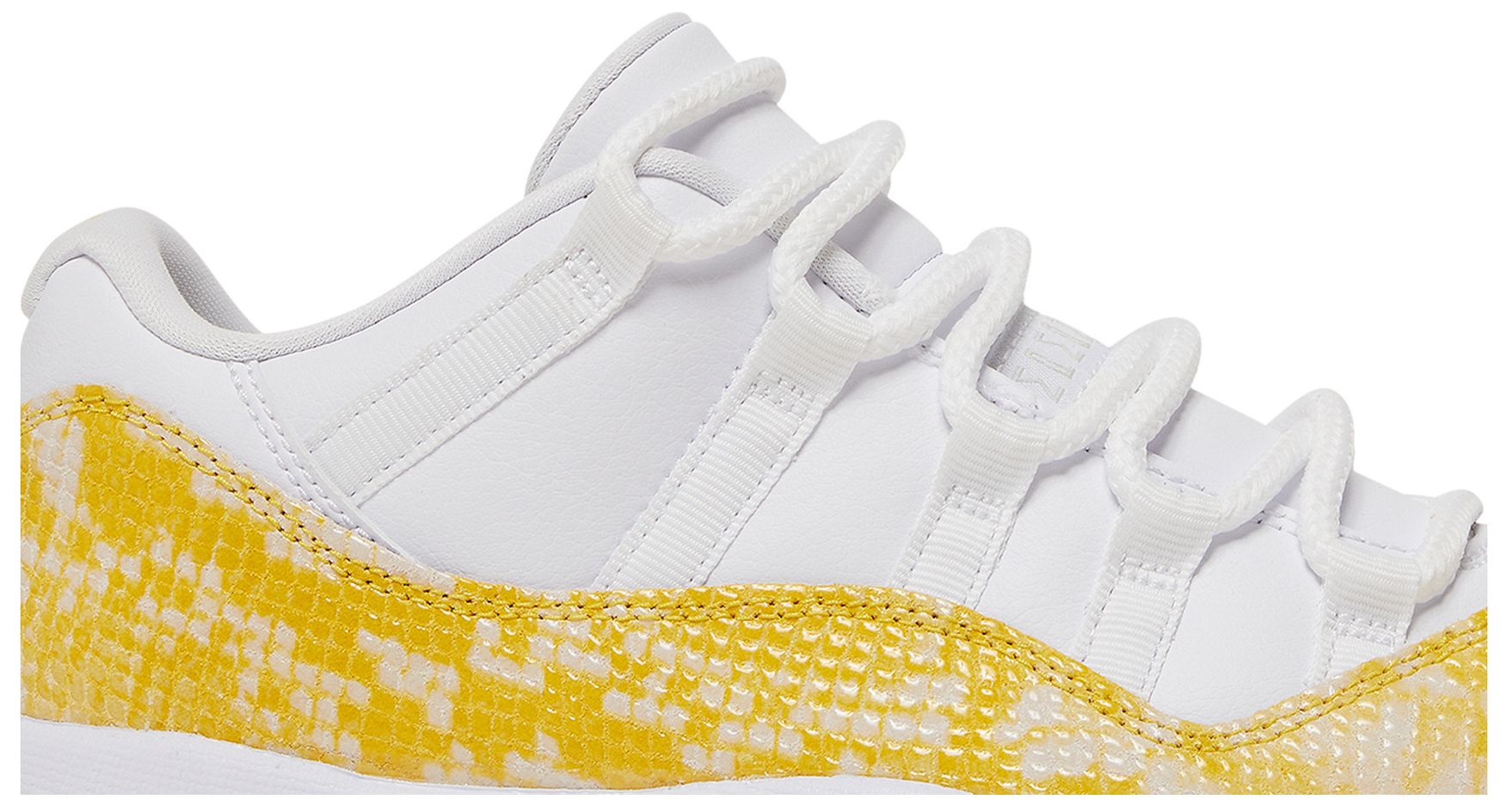 Buy Wmns Air Jordan 11 Low 'Yellow Snakeskin' - AH7860 107 | GOAT