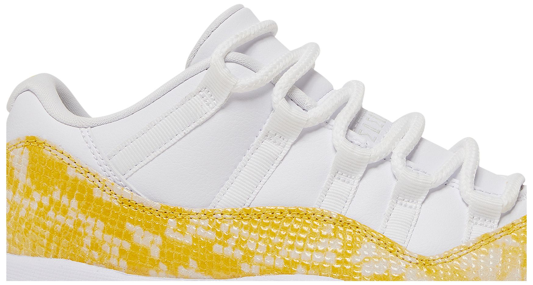 Buy Wmns Air Jordan 11 Low 'Yellow Snakeskin' - AH7860 107 | GOAT