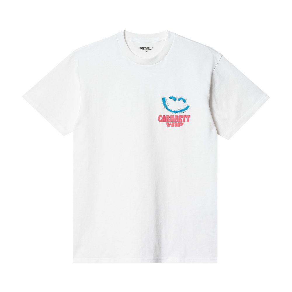Buy Carhartt WIP Happy Script T-Shirt 'White' - I031023 WHIT | GOAT