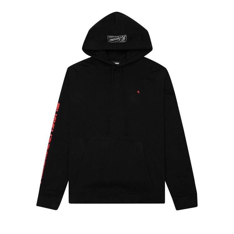 Buy Raf Simons Synchronicity Print Hoodie 'Black' - 212 M165B 19004 ...