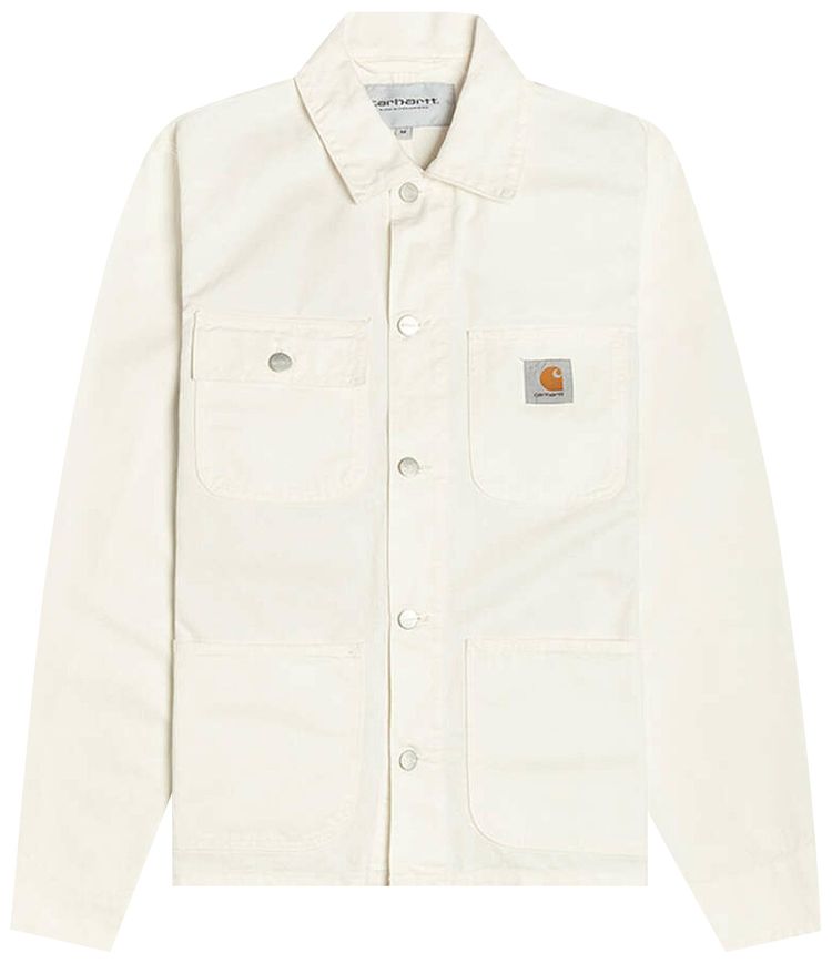 Buy Carhartt Wip Michigan Coat White I024849 Whit Goat