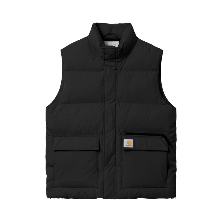 Buy Carhartt WIP Milton Vest 'Black' - I030826 BLAC | GOAT
