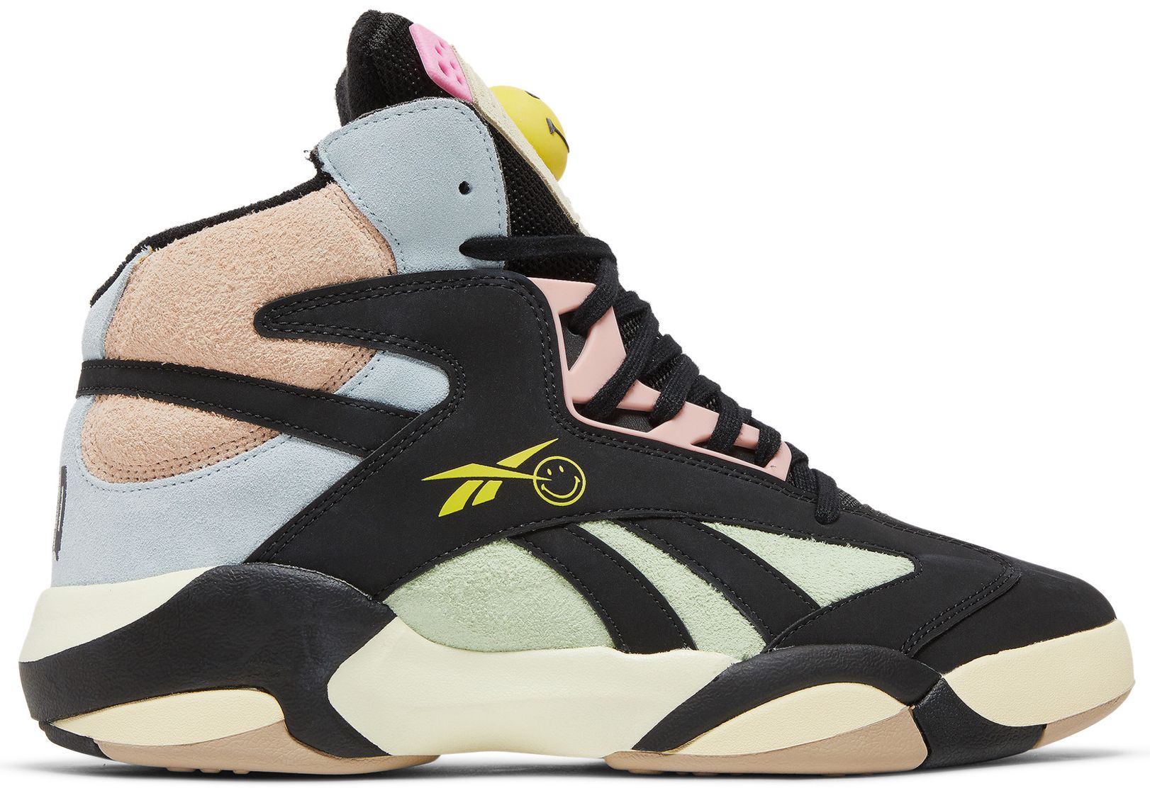 Buy Smiley x Reebok Shaq Attaq '50th Anniversary' - GX2250 | GOAT