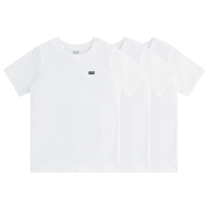 Buy Kith Kids 3-Pack Tees 'White' - KHK3189 101 | GOAT