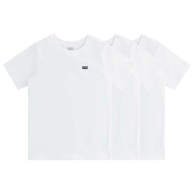 Buy Kith Kids 3-Pack Tees 'White' - KHK3189 101 | GOAT
