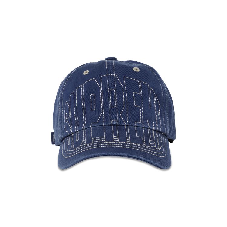 Buy Supreme Visor Stitch 6-Panel 'Light Navy' - SS23H69 LIGHT NAVY | GOAT