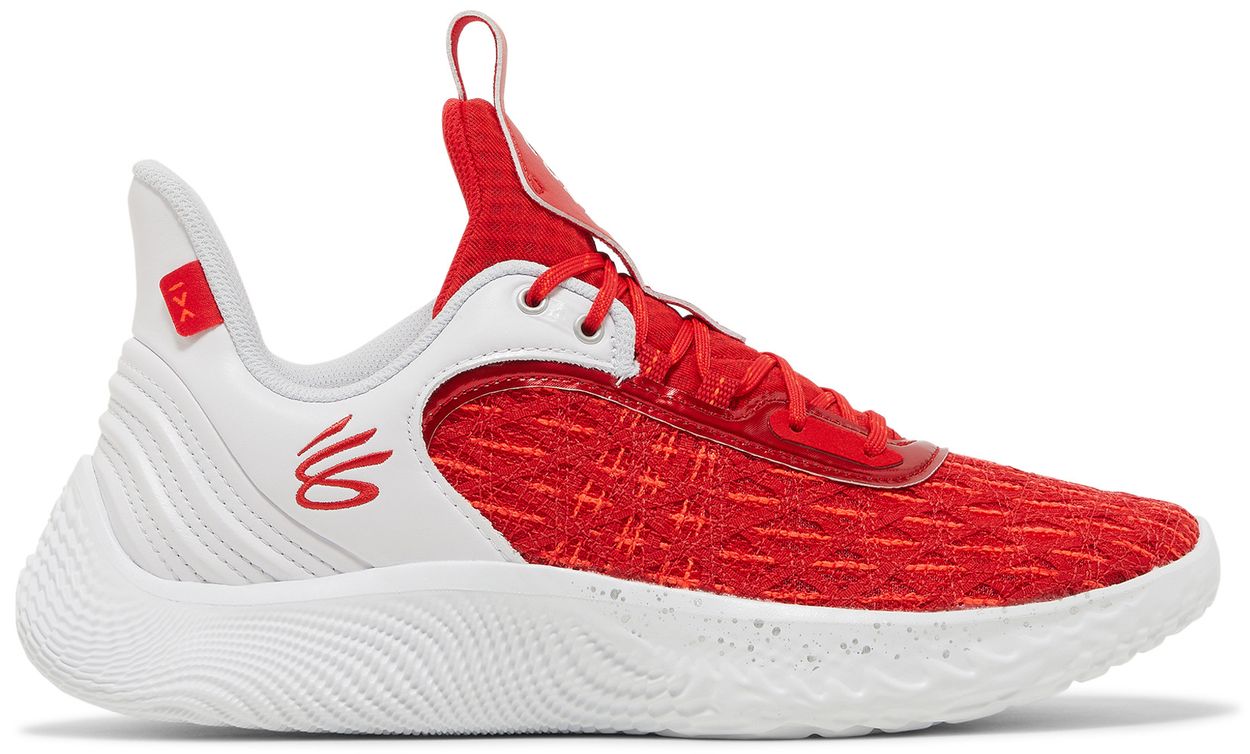 Buy Curry Brand Curry Flow 9 Team 'White Red' - 3025631 100 | GOAT