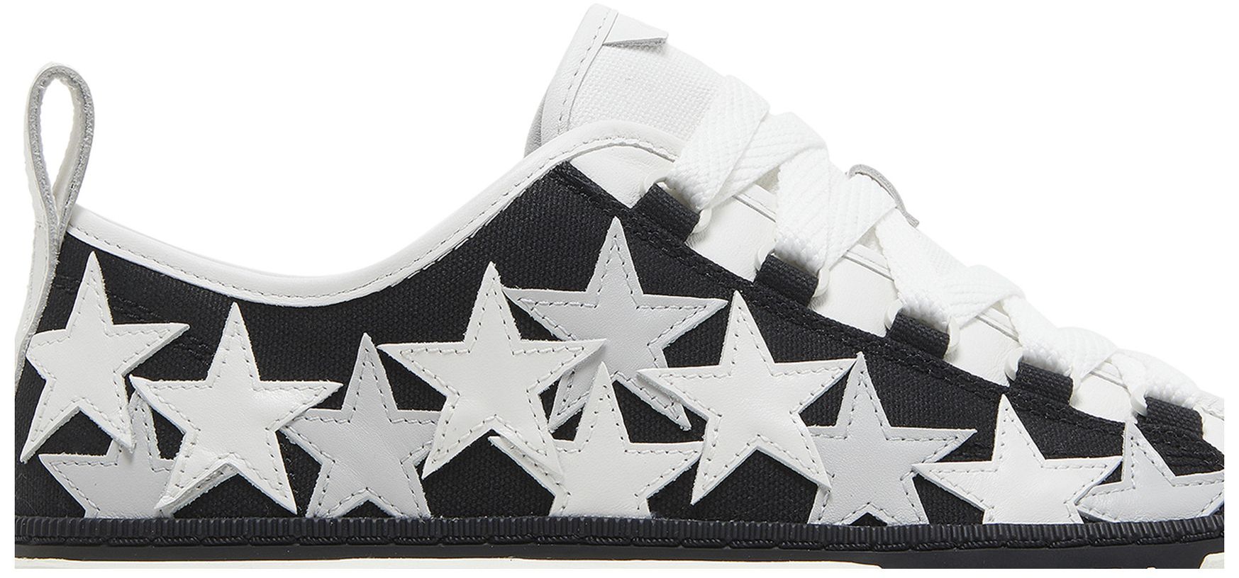 Buy Amiri Stars Court Low 'Black White' - PS23MFS014 001 | GOAT