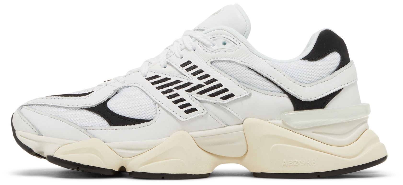 Buy New Balance 9060 'White Black' - U9060AAB | GOAT