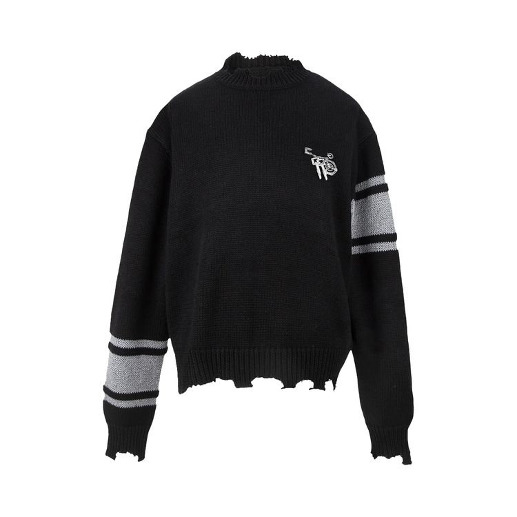 Buy C2H4 x Mastermind Japan "C-Mastermind" Reflective Knit Sweater ...
