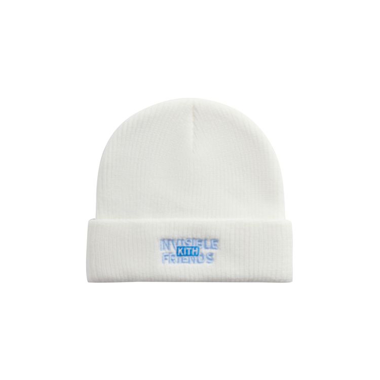 Buy Kith x Invisible Friends Beanie 'White' - KHM050301 101 | GOAT