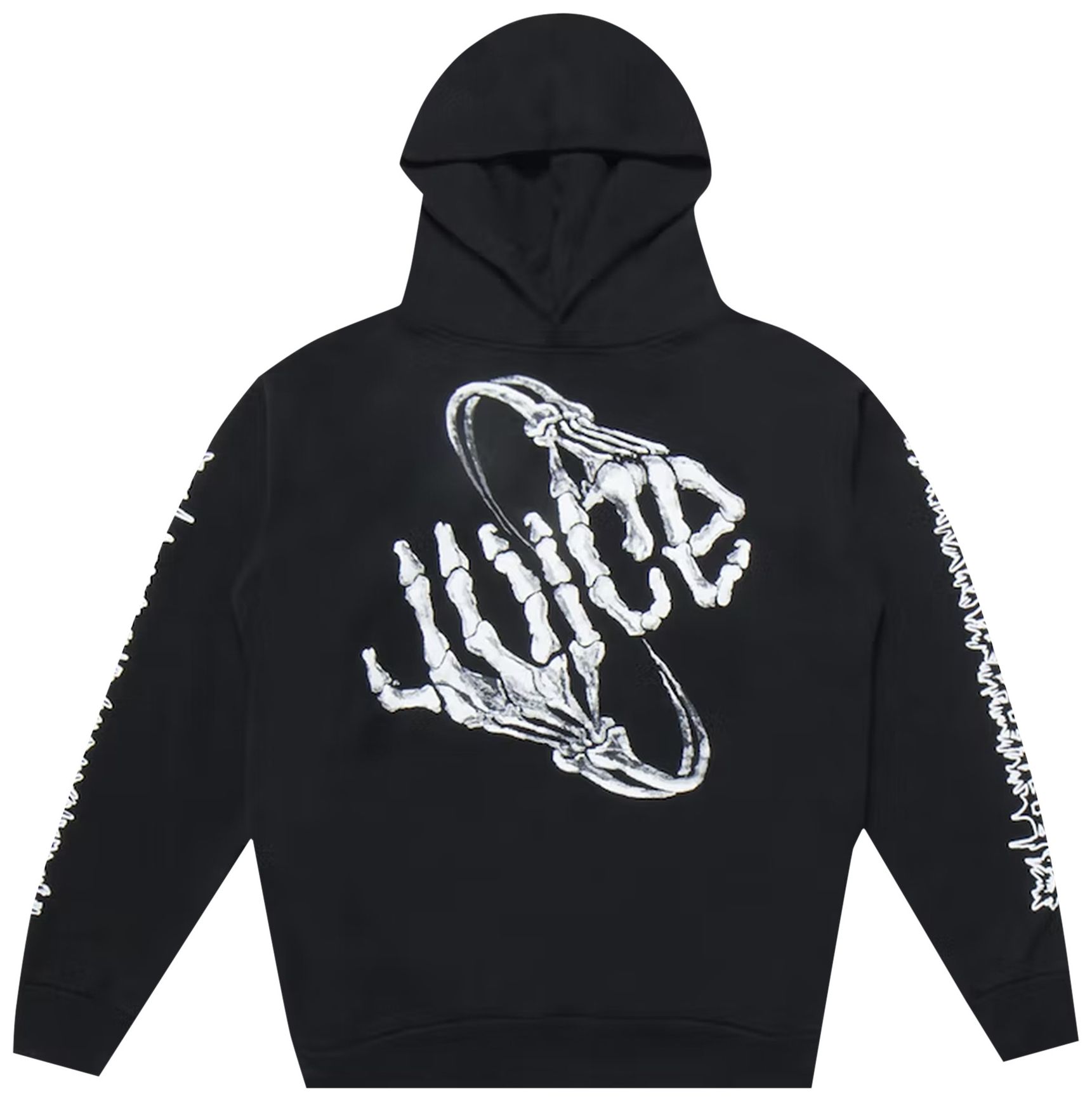 Buy Vlone x Juice WRLD Bone Hoodie 'Black' - 1020 1SS220106XJWBH BLAC ...