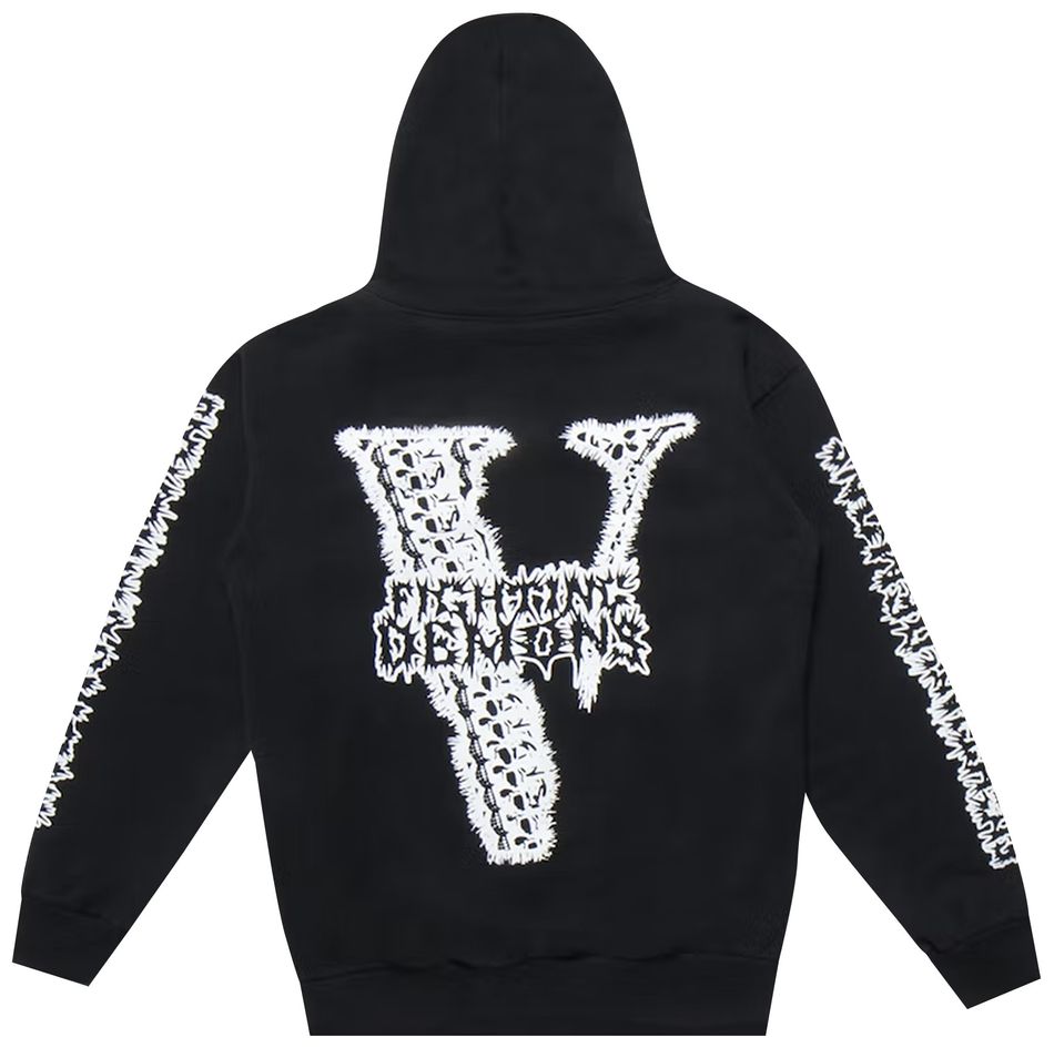 Buy Vlone x Juice WRLD Bone Hoodie 'Black' - 1020 1SS220106XJWBH BLAC ...