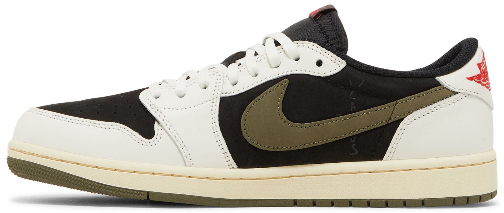 Buy Travis Scott x Wmns Air Jordan 1 Retro Low OG SP 'Olive' - DZ4137 ...
