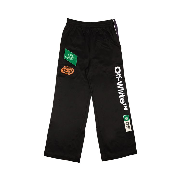 Buy Off-White Multilogo Skate Trackpant 'Black/White ...